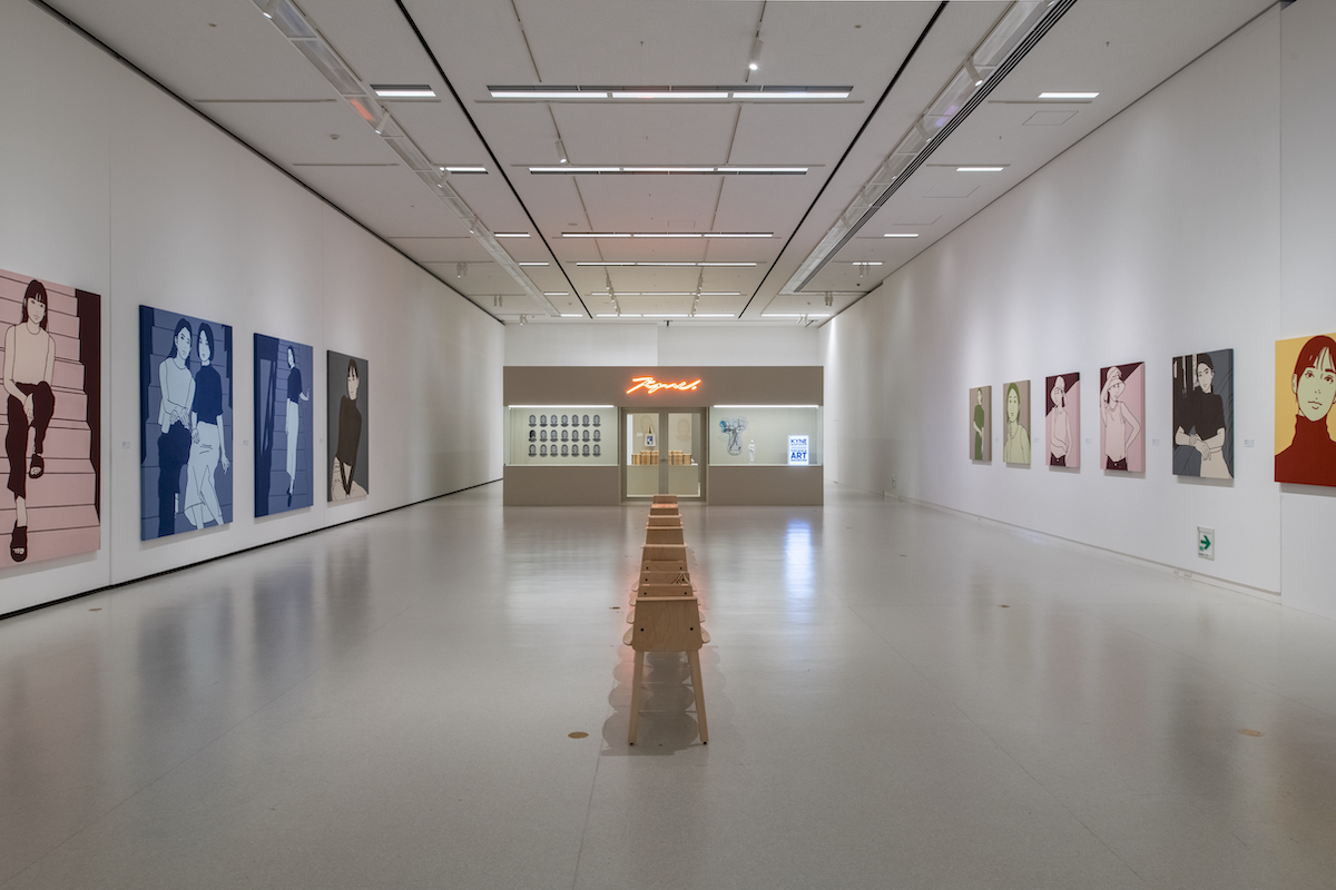 Exhibition design for “ADAPTATION – KYNE” – casereal